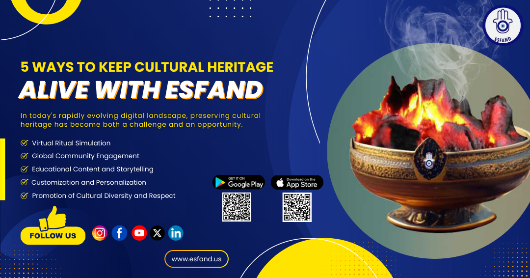 5 Ways to Keep Cultural Heritage Alive with Esfand App